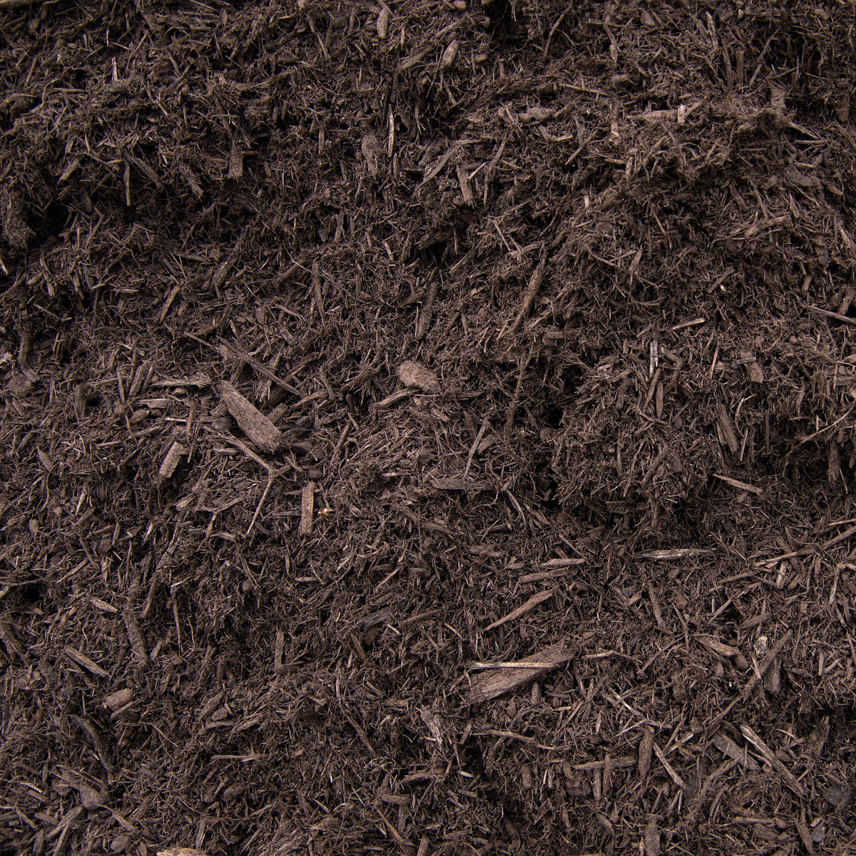 Double Ground Hardwood Dyed Dark Brown Mulch - $36.00 Per Cubic Yard ...