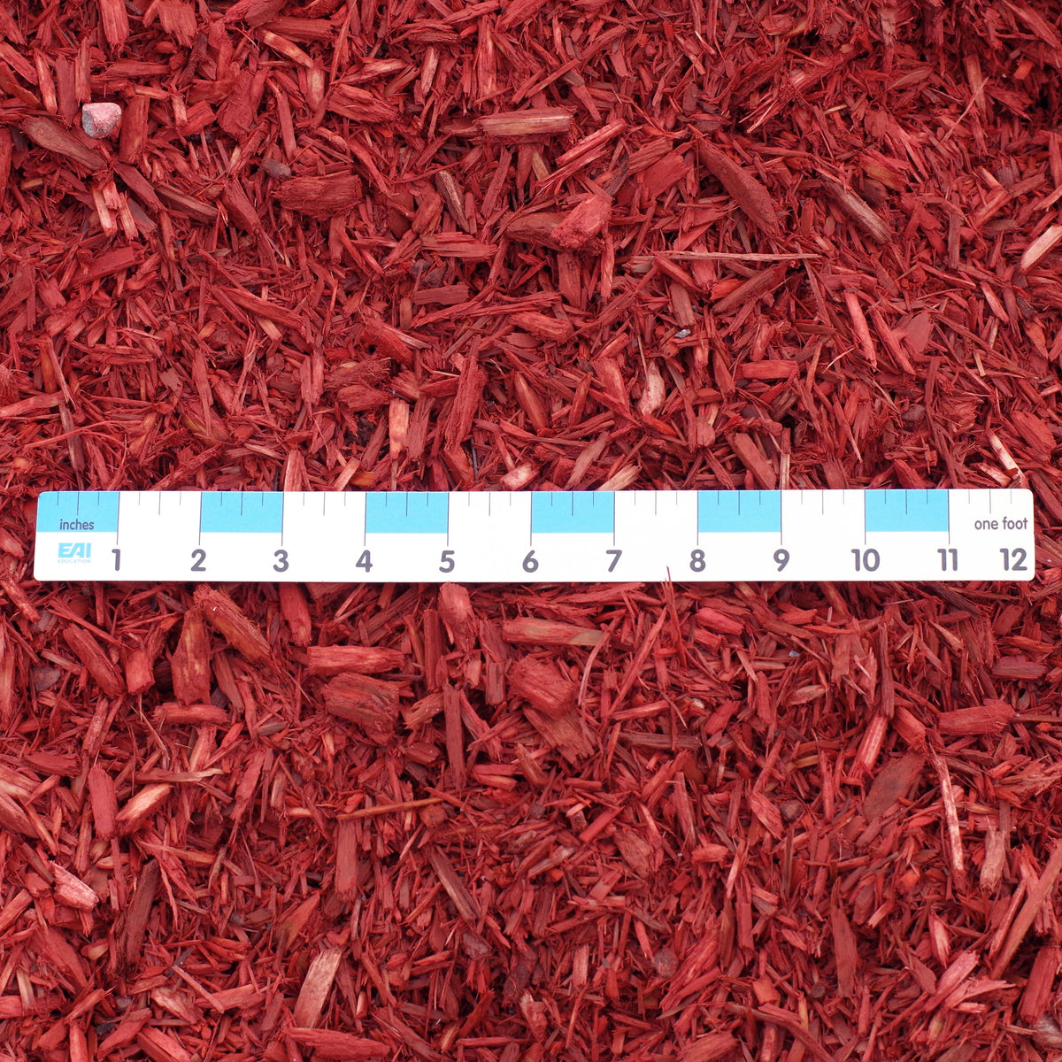 Double Ground Hardwood Dyed Red Mulch - $37.50 Per Cubic Yard – WDI ...